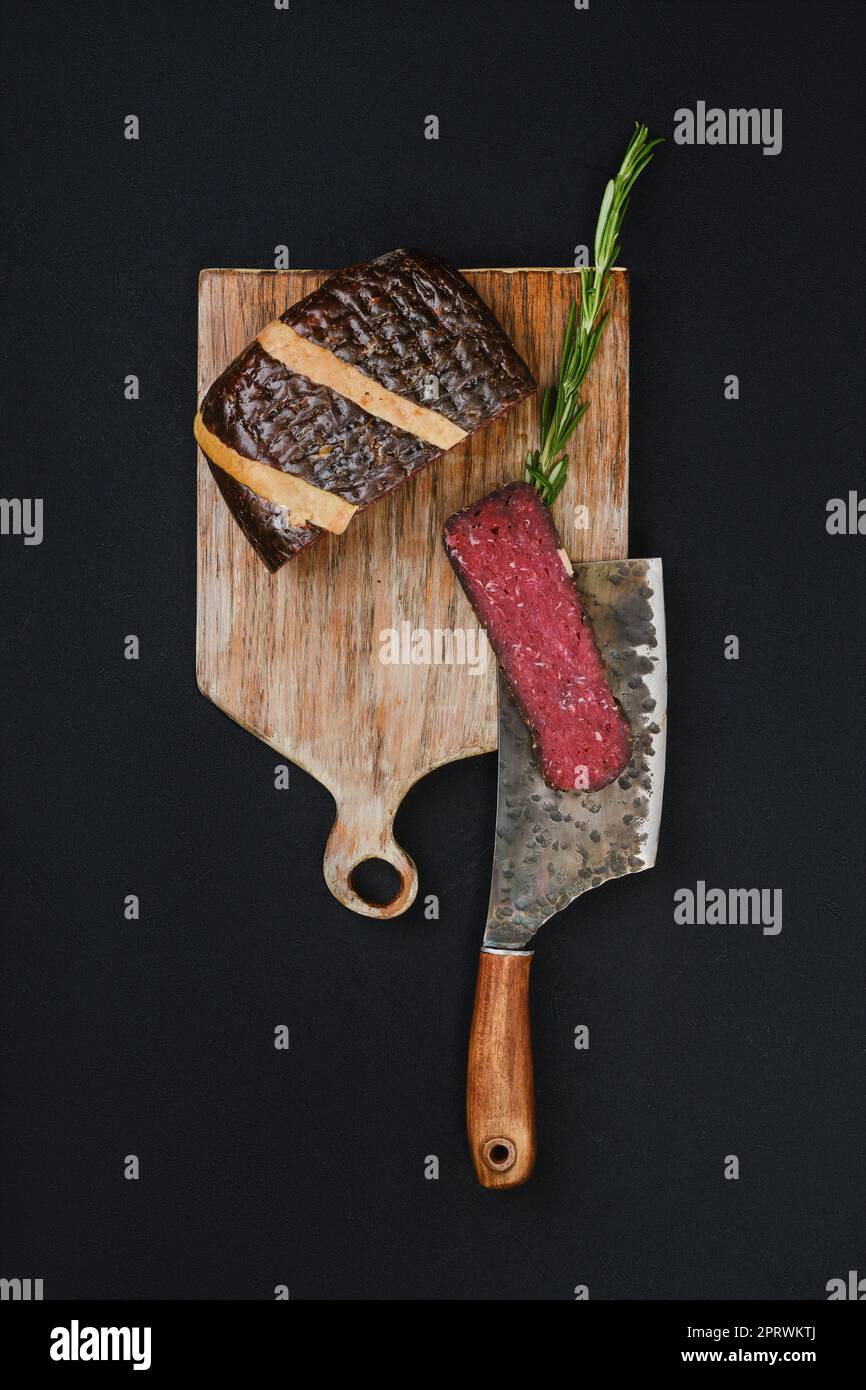 Slice of ham hi-res stock photography and images - Alamy