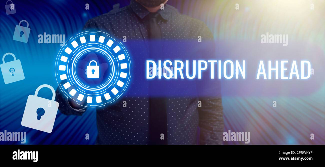 Conceptual display Disruption AheadTransformation that is caused by ... Conceptual display Disruption AheadTransformation that is caused by ...