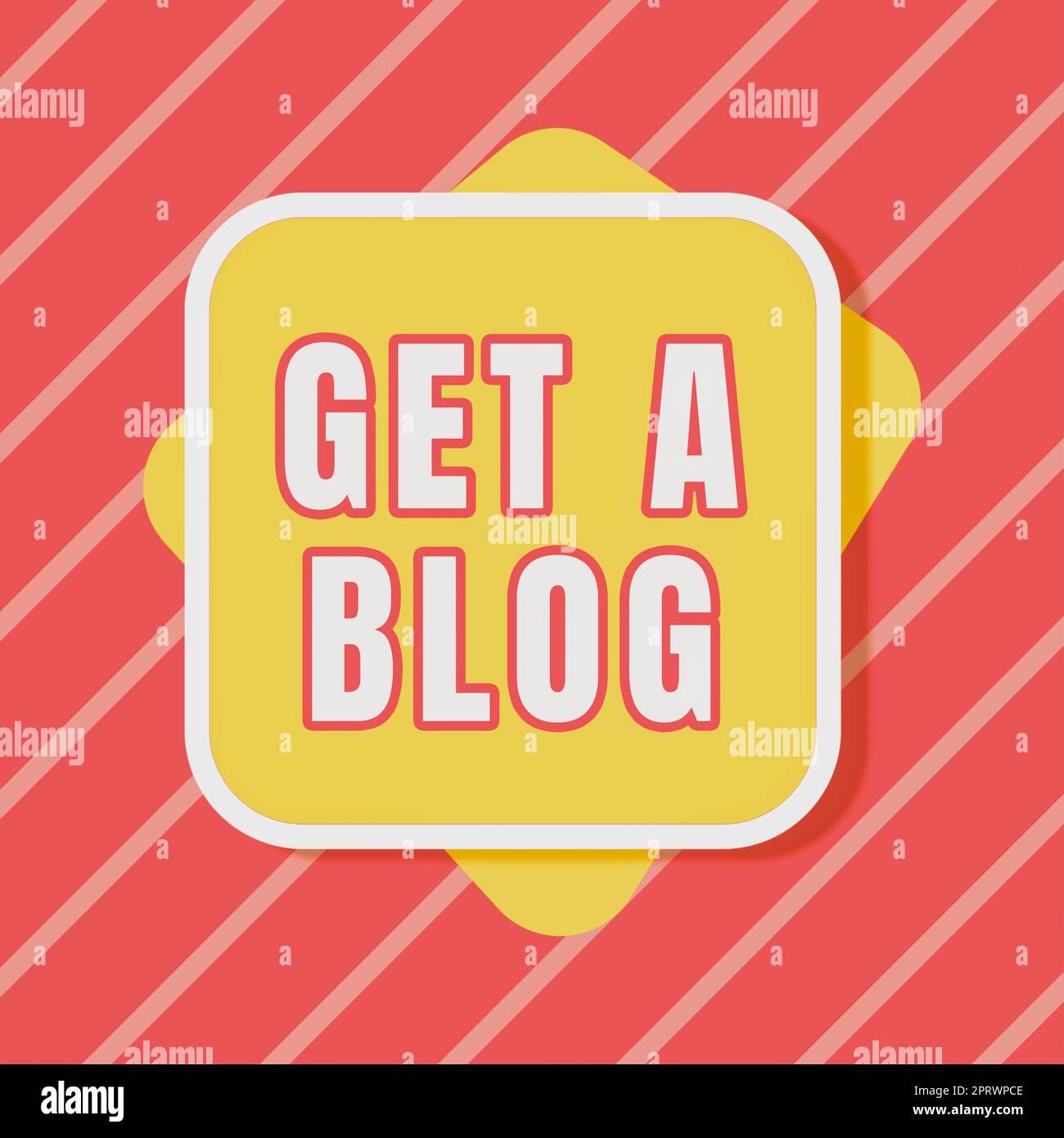 Text sign showing Get A Blog. Concept meaning Start writing on social ... Text sign showing Get A Blog. Concept meaning Start writing on social ...