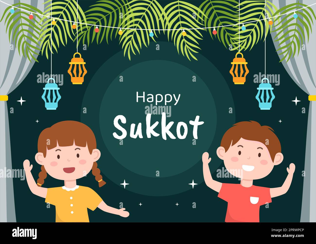 Sukkah cartoon hi-res stock photography and images - Alamy