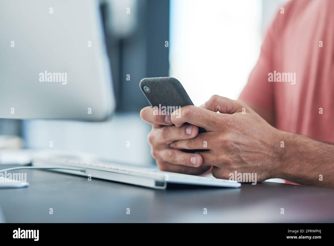 Smart tech is a must for a search engine specialist. a businessman ...