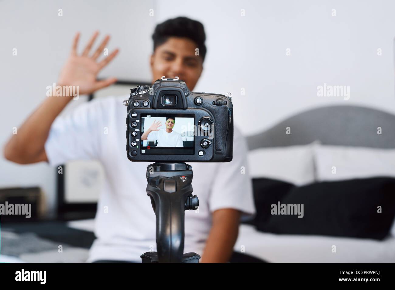Record himself hi-res stock photography and images - Alamy