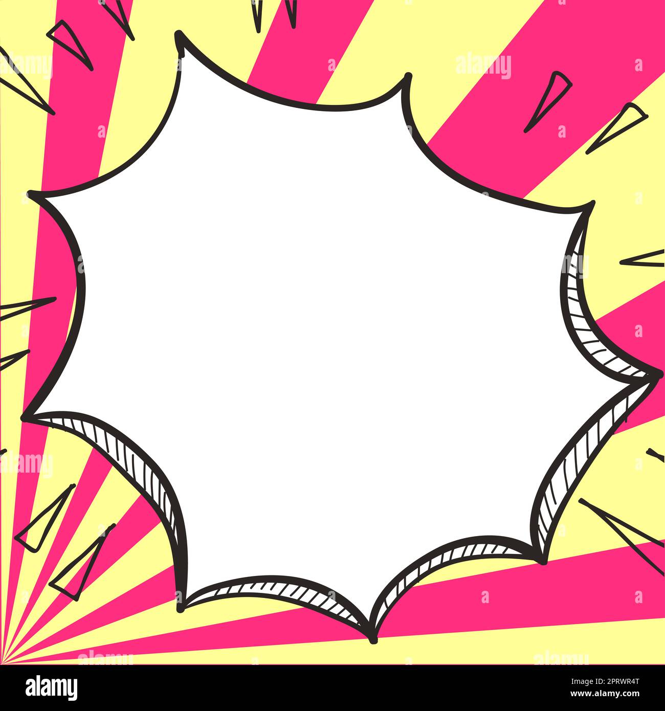 Comics Design Frames. Beautiful Photo Frame Set With Boom Bubbles For ...