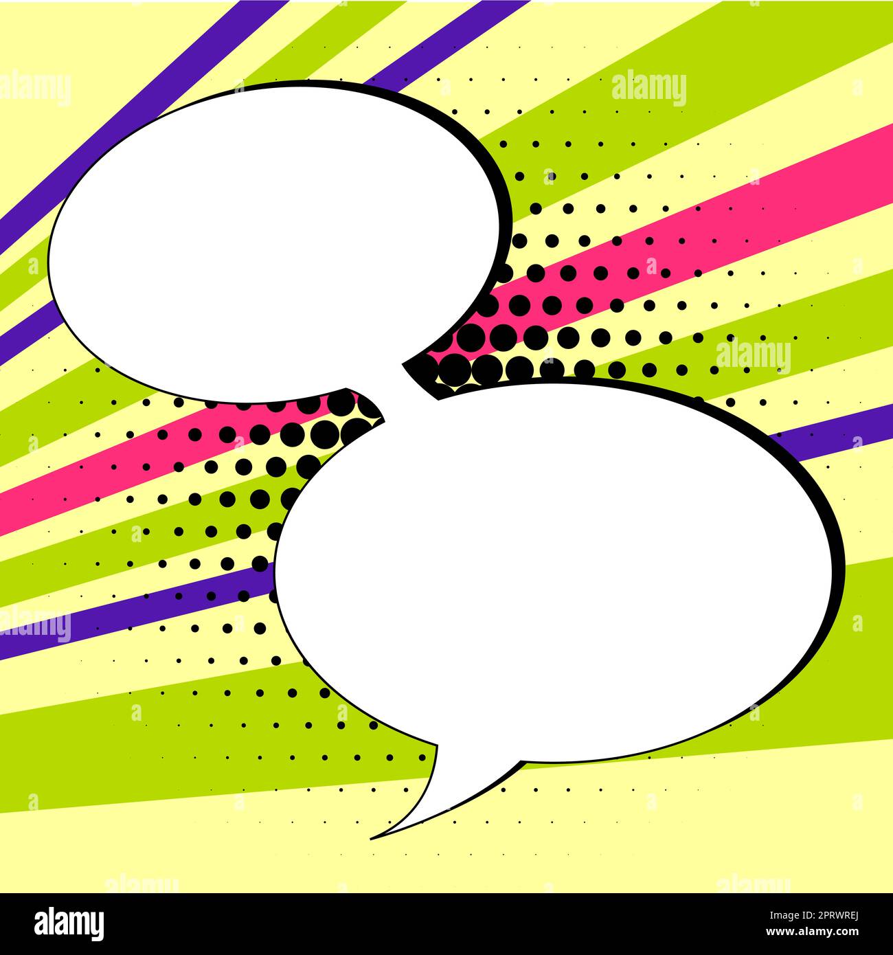 Comics Design Frames. Beautiful Photo Frame Set With Boom Bubbles For ...