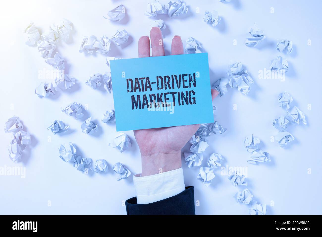 Conceptual display Data Driven Marketing, Conceptual photo Strategy ...