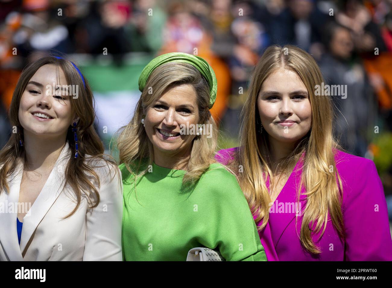 ROTTERDAM - Queen Maxima, Princess Amalia and Princess Ariane during ...