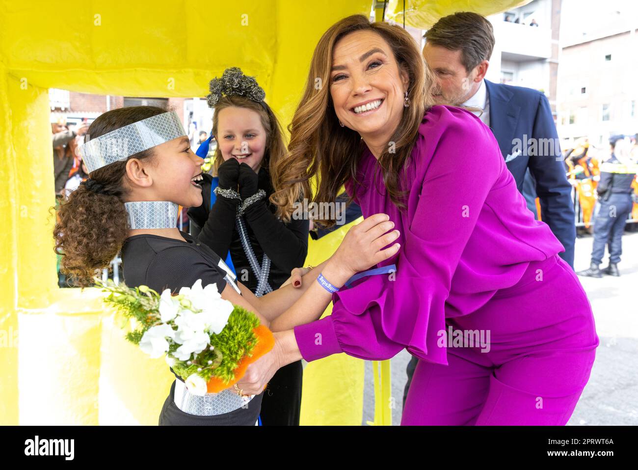 ROTTERDAM - 27/04/2023, 27/04/2023, Prince Maurits and Princess ...