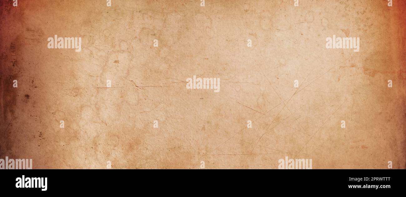 Old parchment paper. Banner texture Stock Photo - Alamy