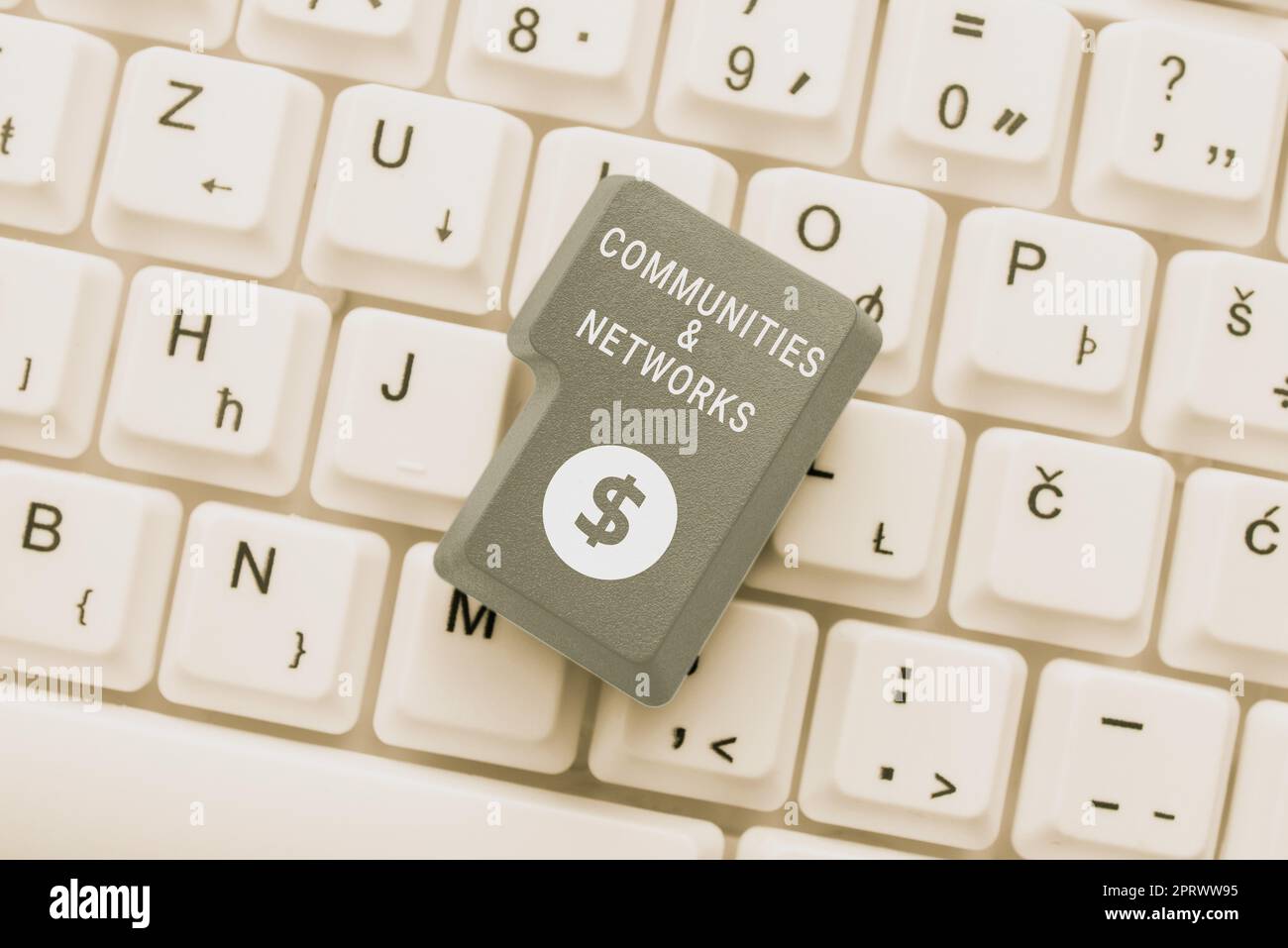 Handwriting text Communities And Networks. Concept meaning ...