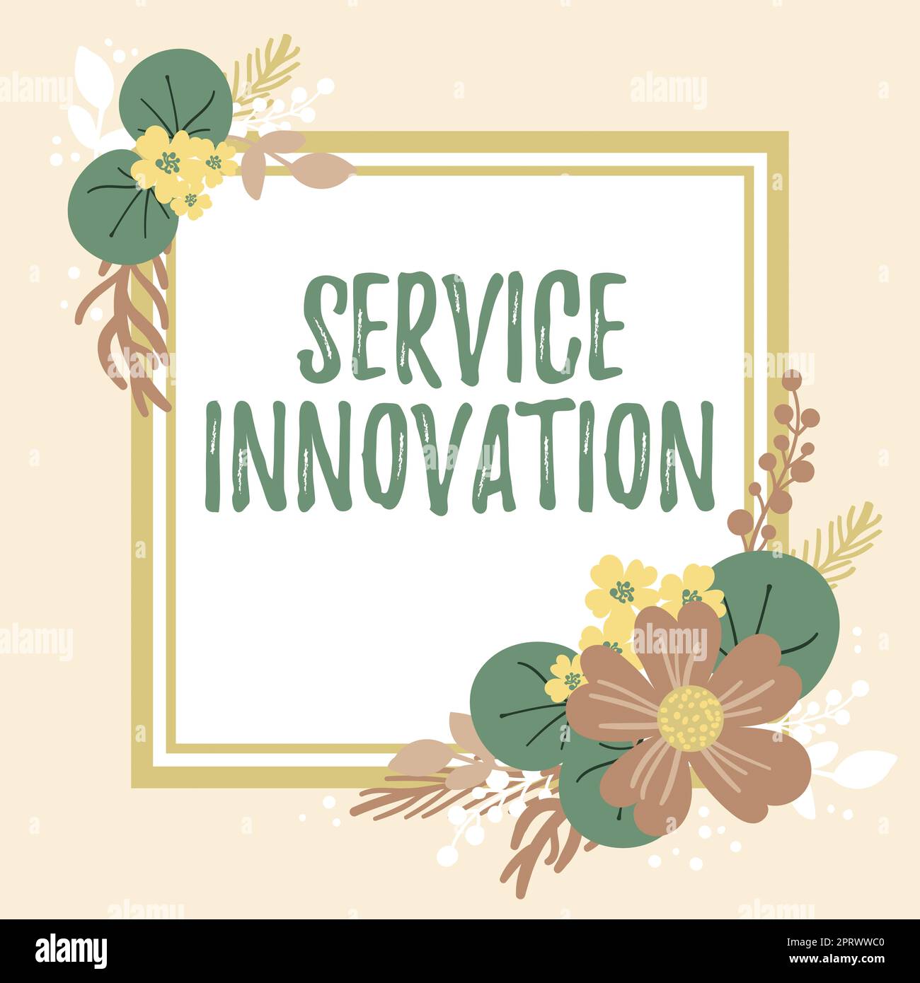 Conceptual caption Service InnovationImproved Product Line Services ...