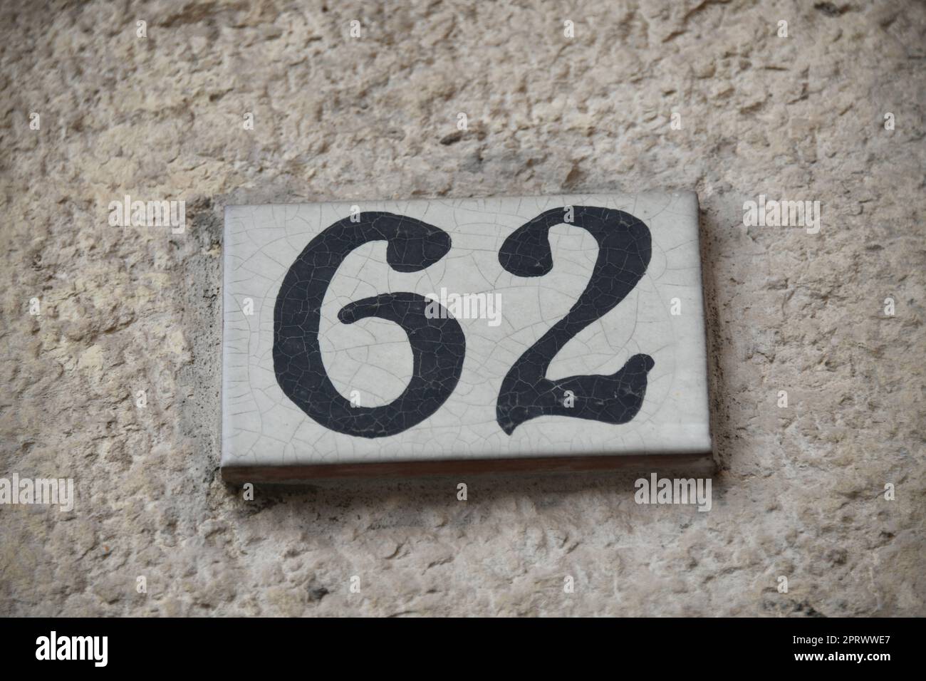 Number a 62 hi-res stock photography and images - Alamy