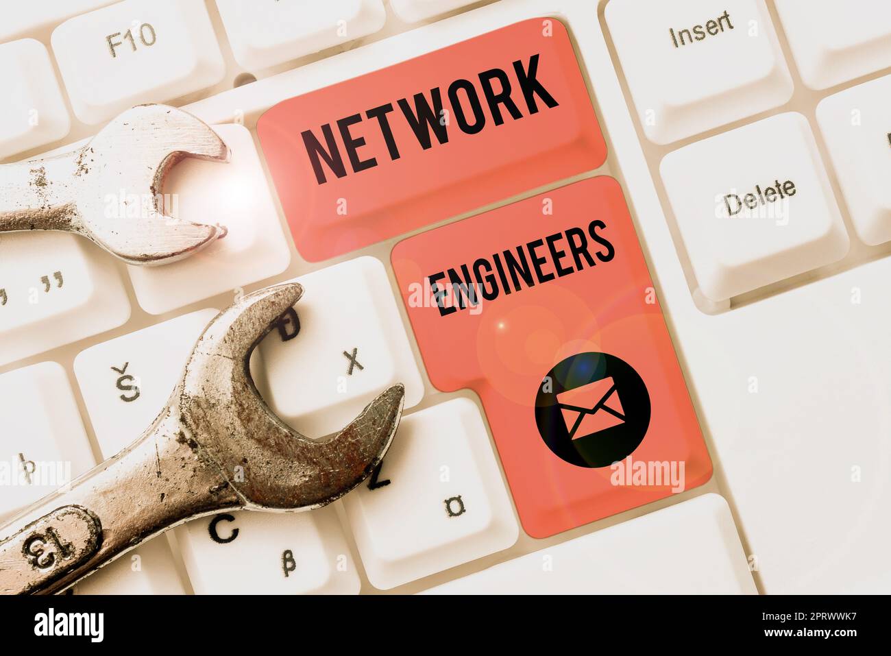 Text sign showing Network EngineersTechnology professional Skilled in computer system. Internet ...