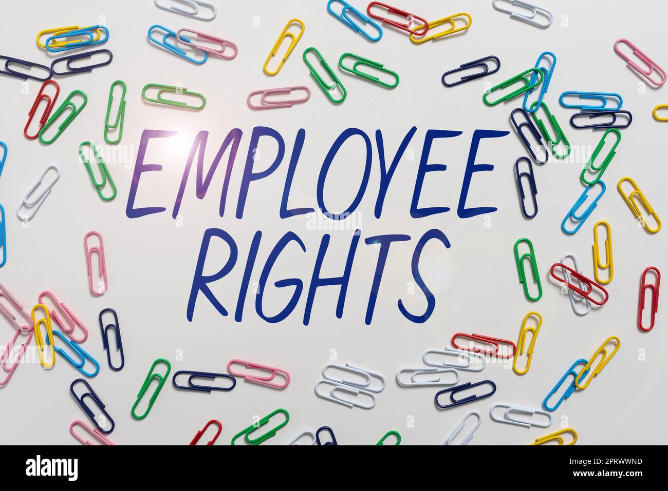 Text showing inspiration Employee RightsAll employees have basic rights ...