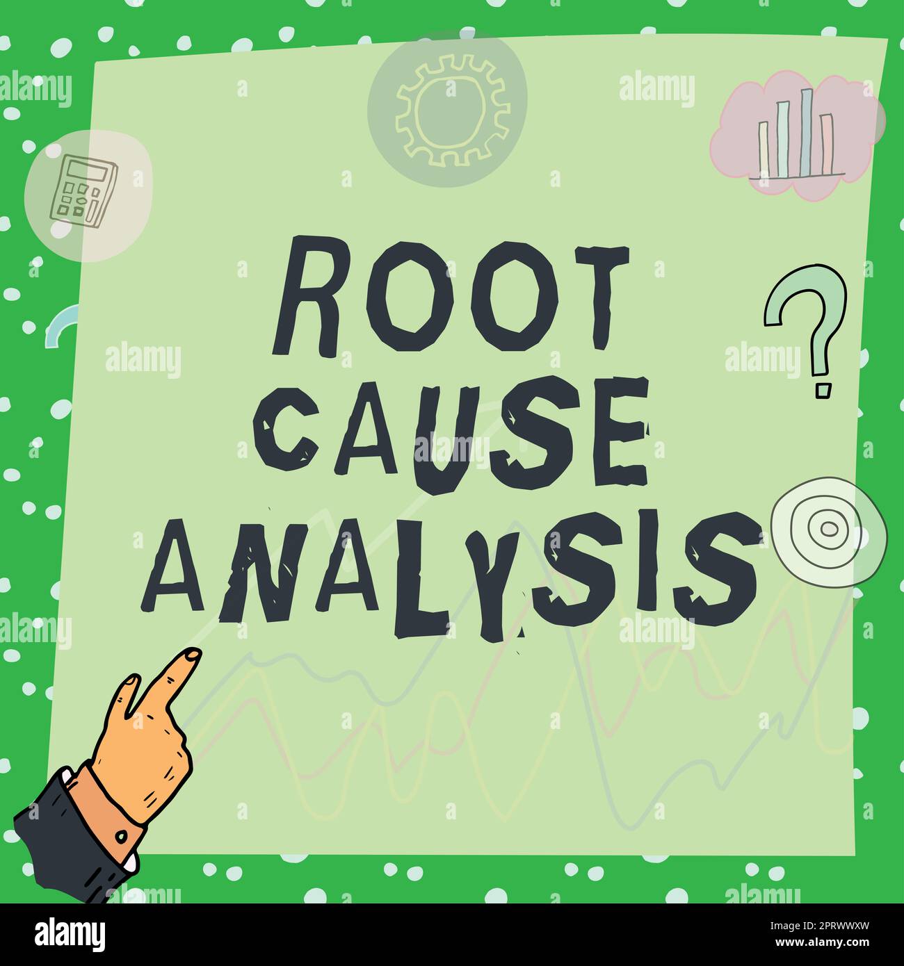 Writing displaying text Root Cause Analysis. Business approach Method ...