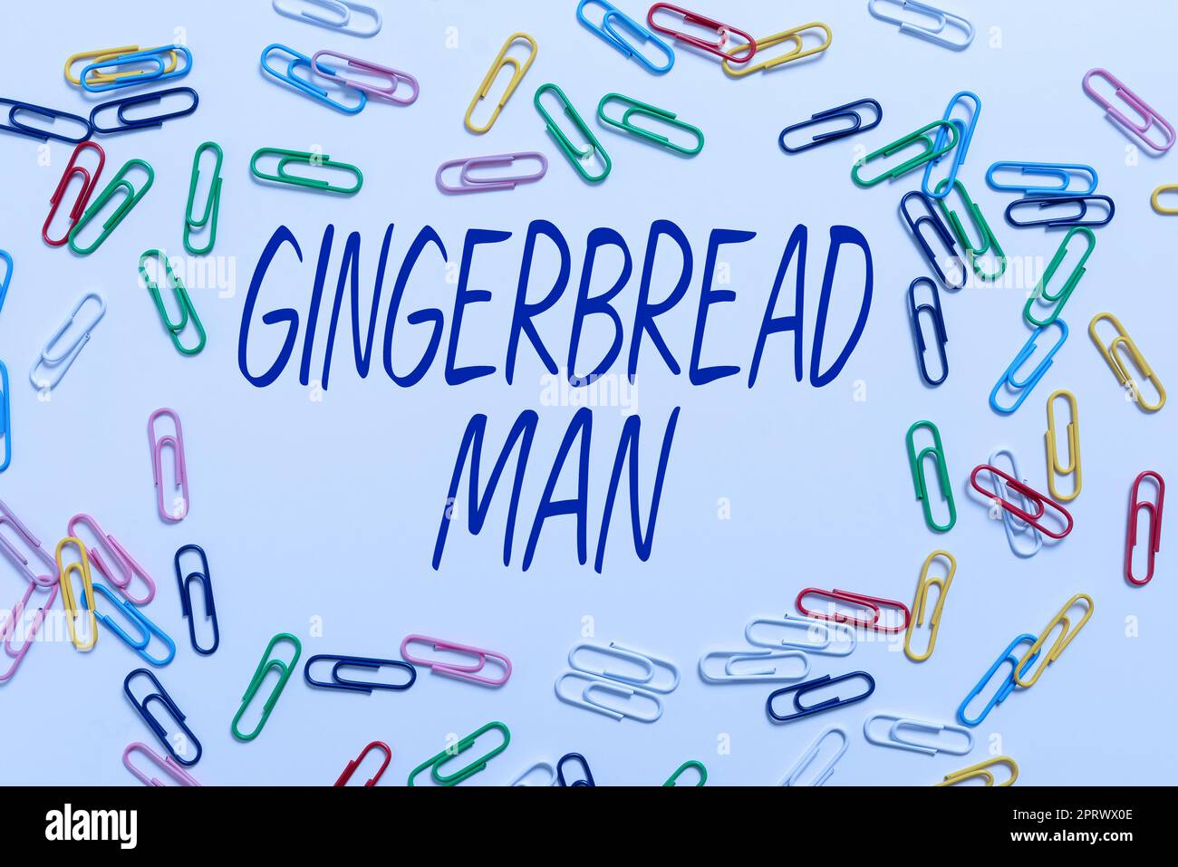 Conceptual caption Gingerbread Mancookie made of gingerbread usually in ...