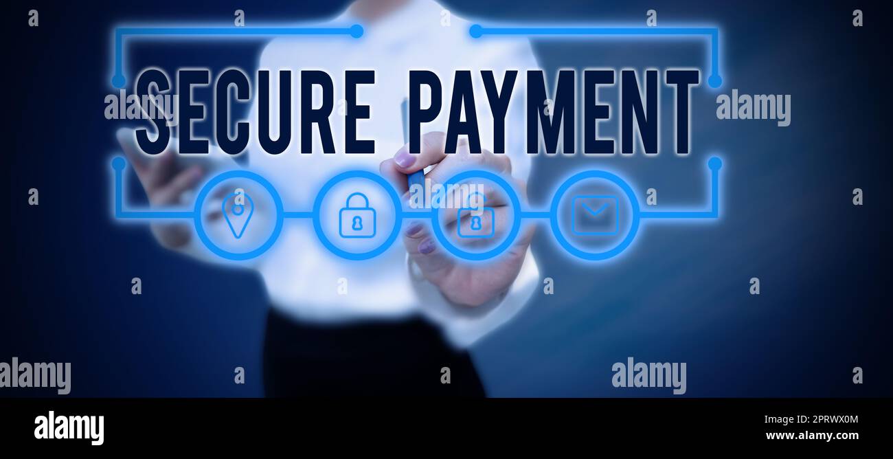 Inspiration showing sign Secure PaymentSecurity of Payment refers to ...