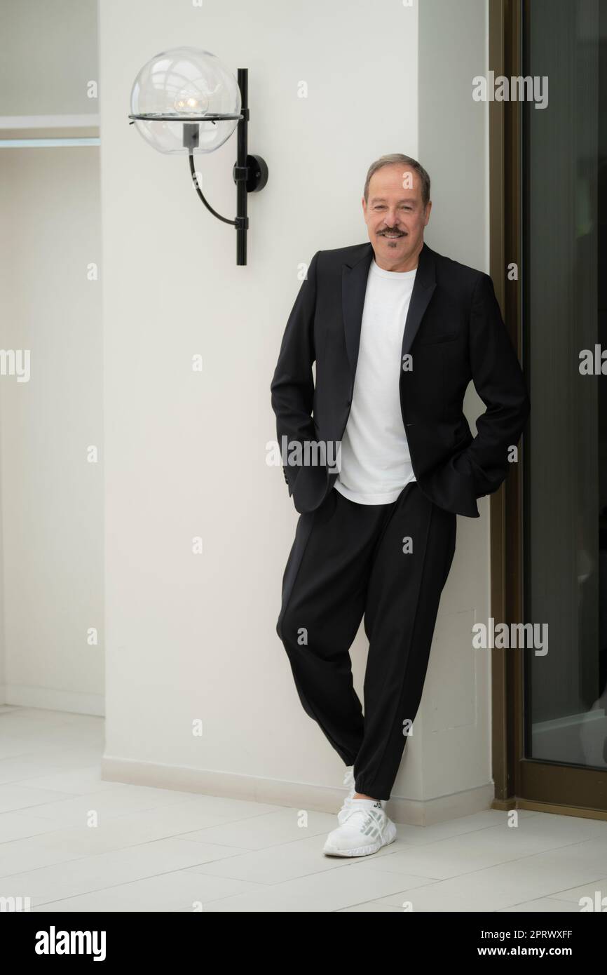 Rome, Italy, April 27, 2023 - Massimo Lopez attends at photocall for ...