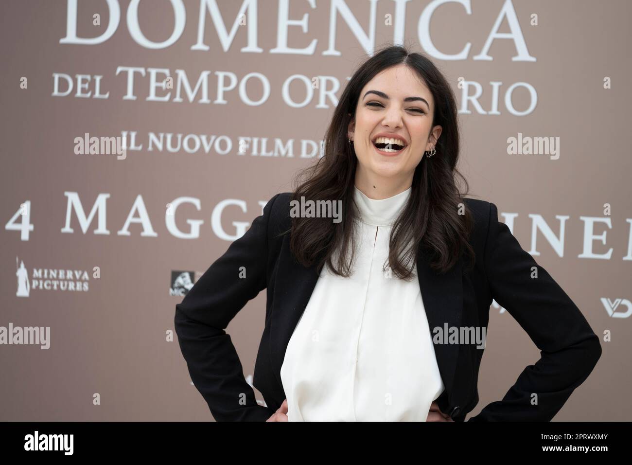 Rome, Italy, April 27, 2023 - Camilla Ciraolo attends at photocall for ...