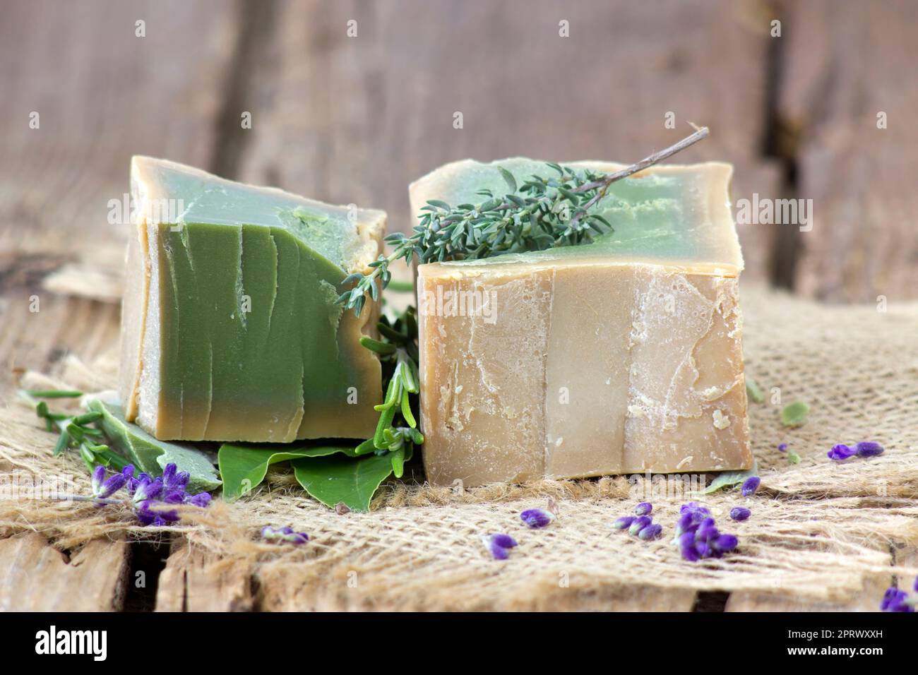 Handmade soap natural hi-res stock photography and images - Alamy