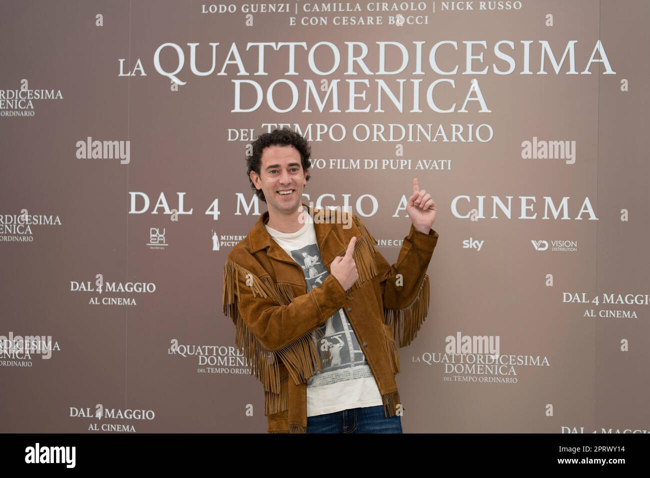 Rome, Italy, April 27, 2023 - Nick Russo attends at photocall for the ...
