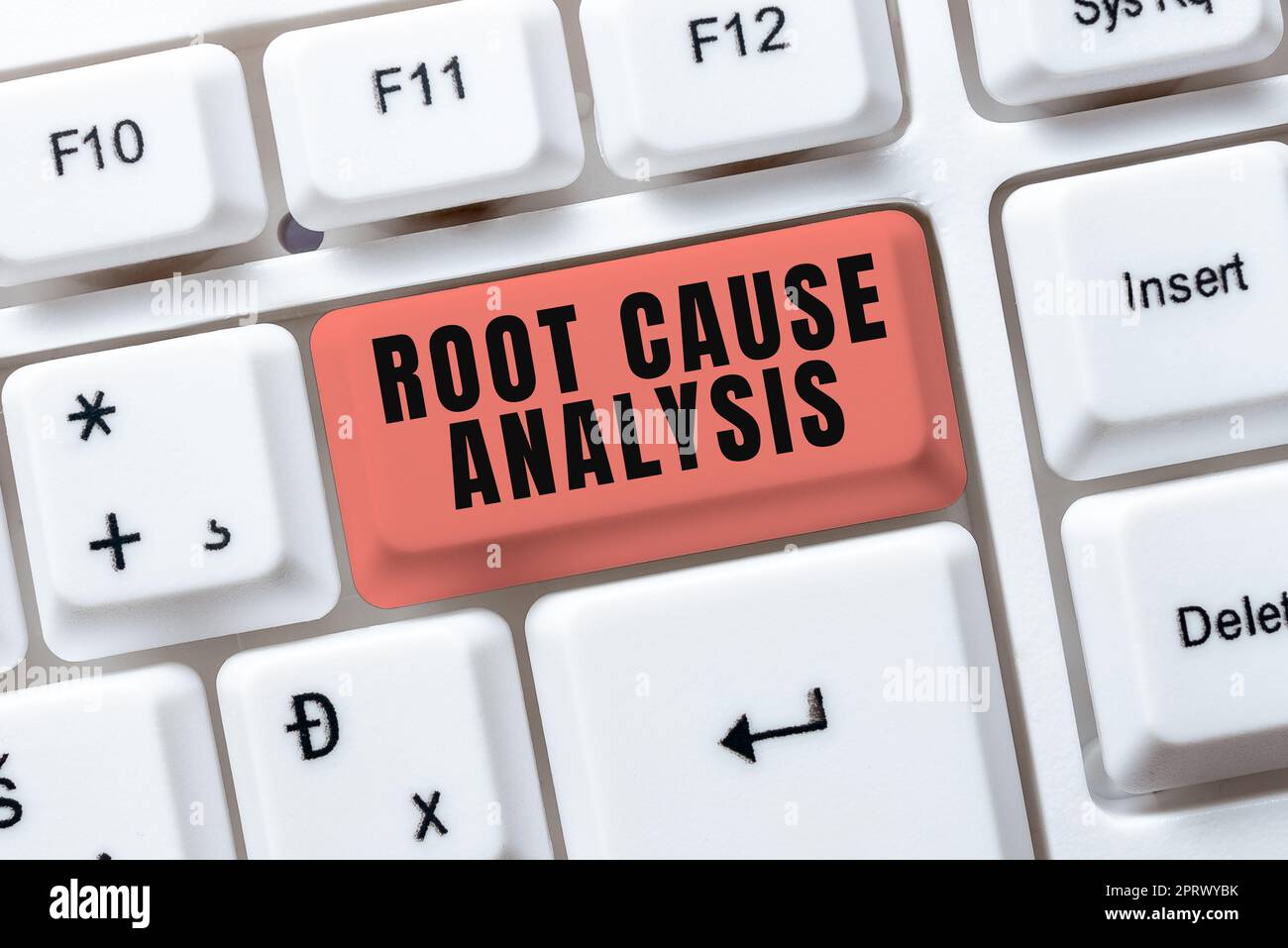 Text sign showing Root Cause Analysis. Business concept Method of ...