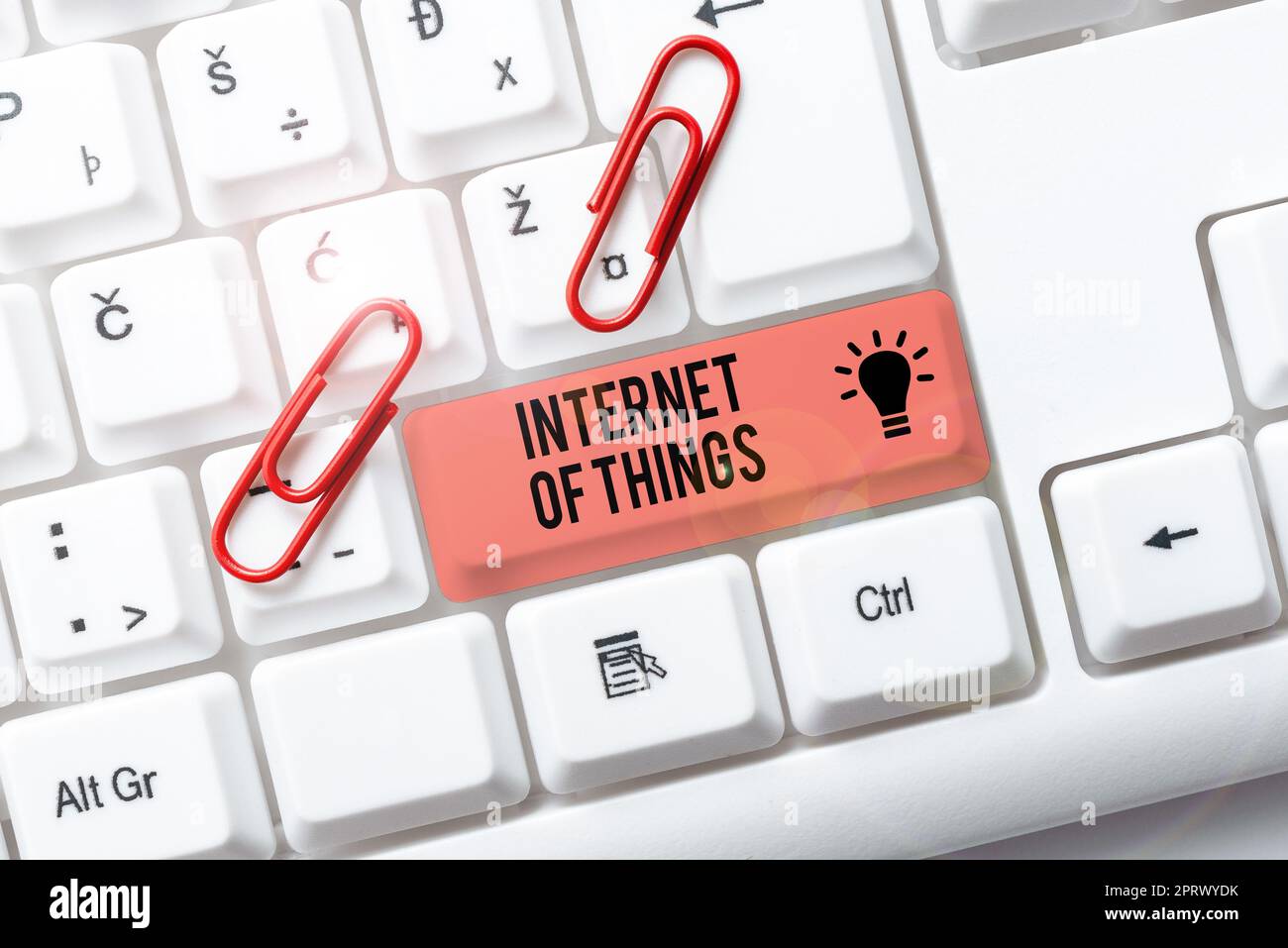 Inspiration showing sign Internet Of Thingsconnection of Devices to the ...