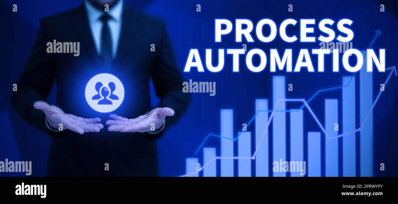 Text Caption Presenting Process Automationtransformation Streamlined Robotic To Avoid Redundancy