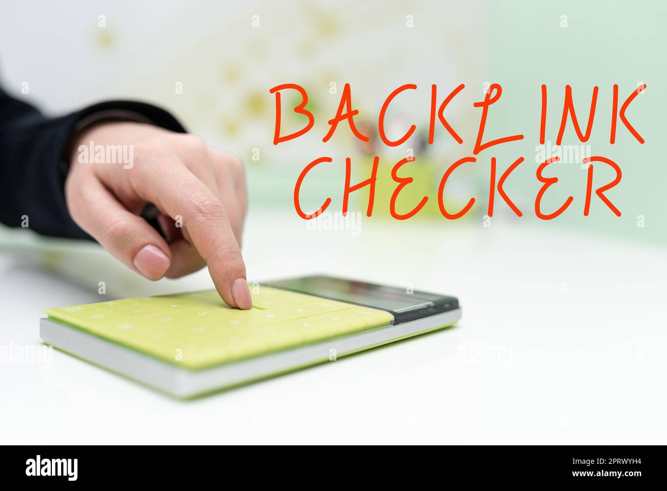 Sign displaying Backlink CheckerFind your competitors most valuable ...