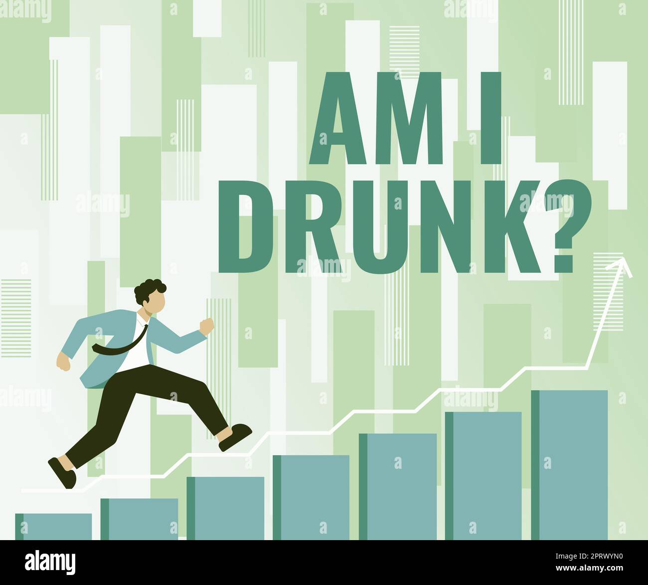 Conceptual caption Am I Drunk. Internet Concept Doubtful if my alcohol levels are high addiction ...