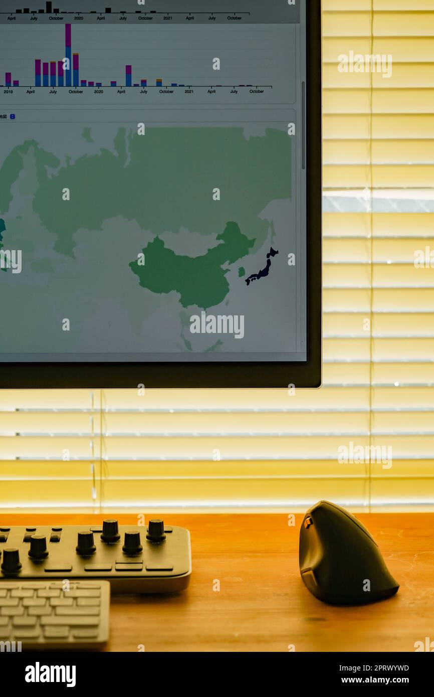 Work desk image Stock Photo - Alamy