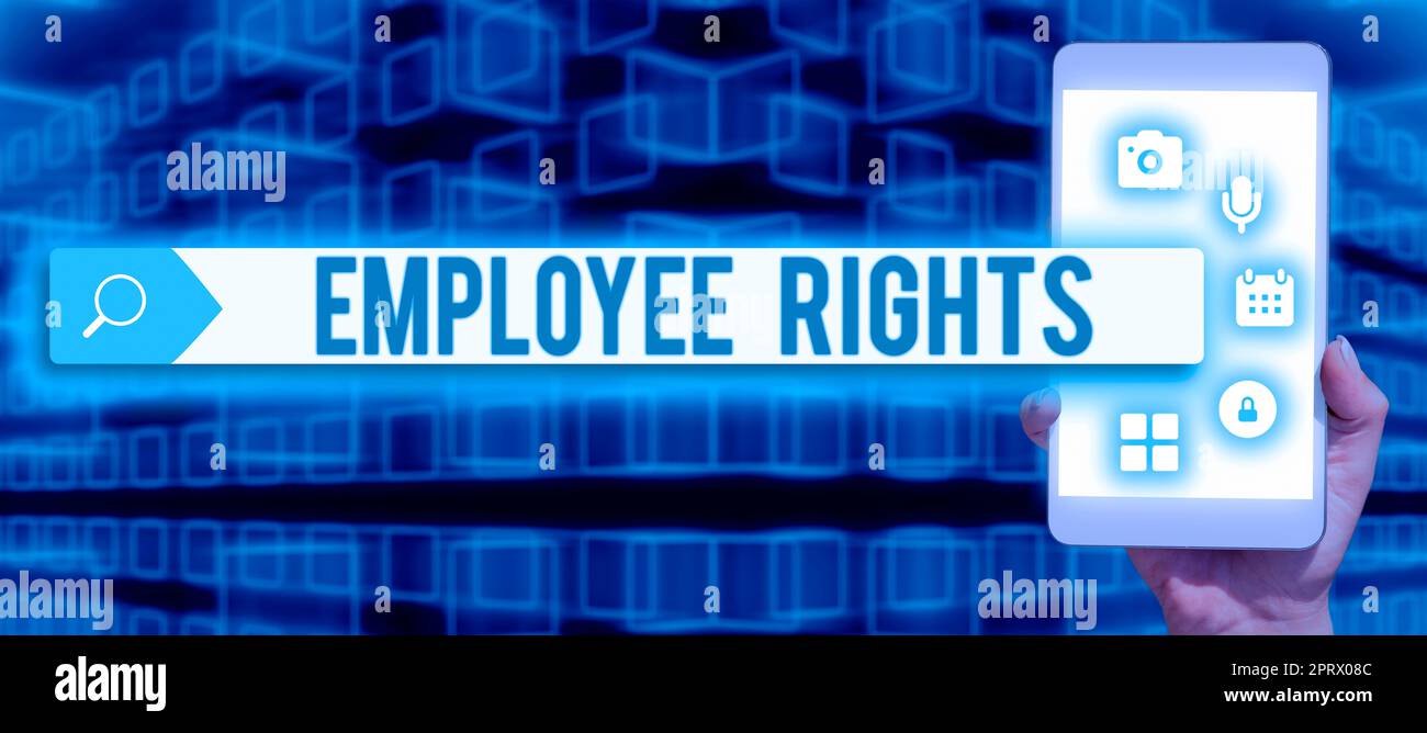 Writing displaying text Employee RightsAll employees have basic rights ...