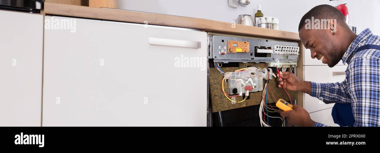 African american worker electric hi-res stock photography and images ...