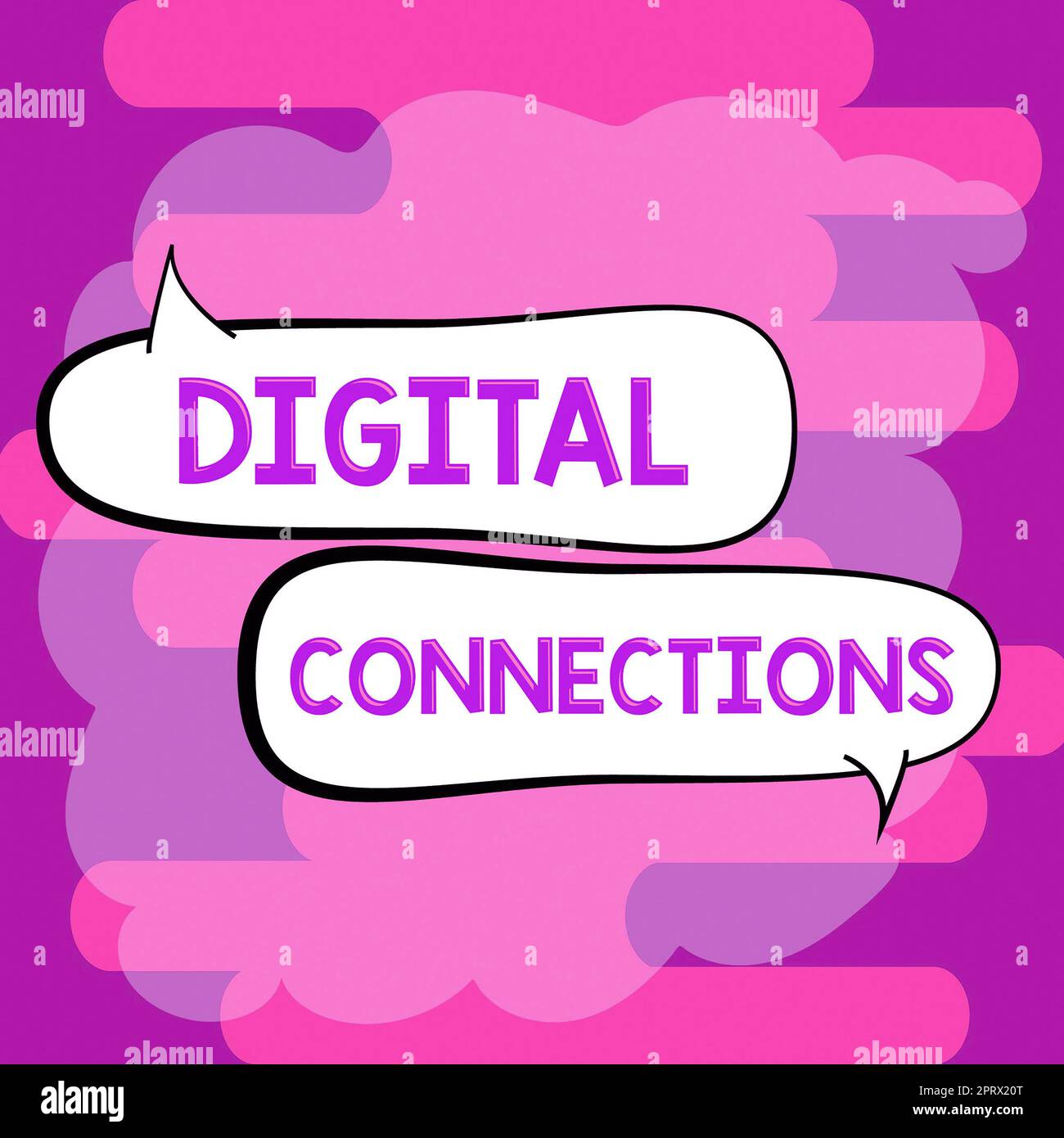 Handwriting text Digital Connections, Business idea Powerful Ways to ...