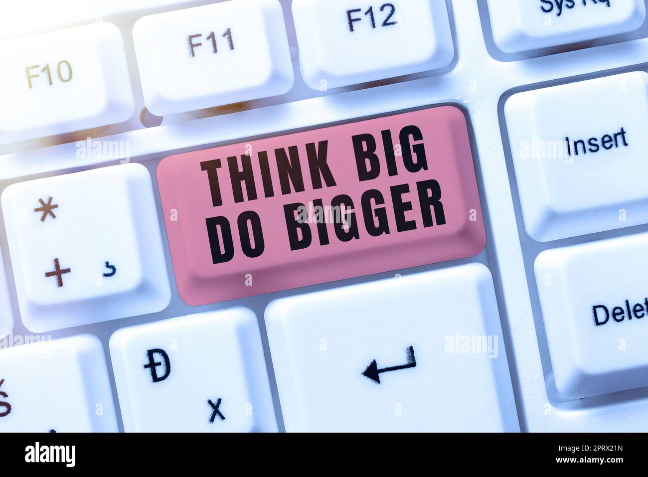 Inspiration showing sign Think Big Do Bigger. Word Written on Raise the ...