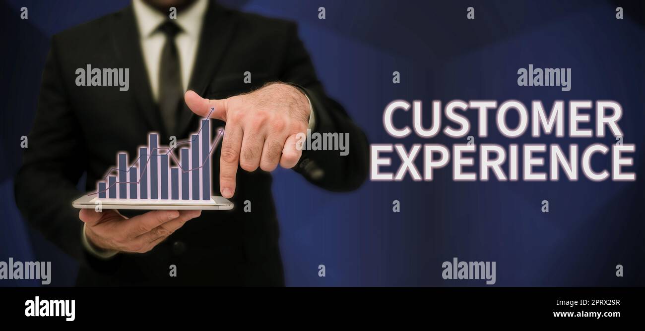 Handwriting Text Customer Experienceinteraction Between Satisfied
