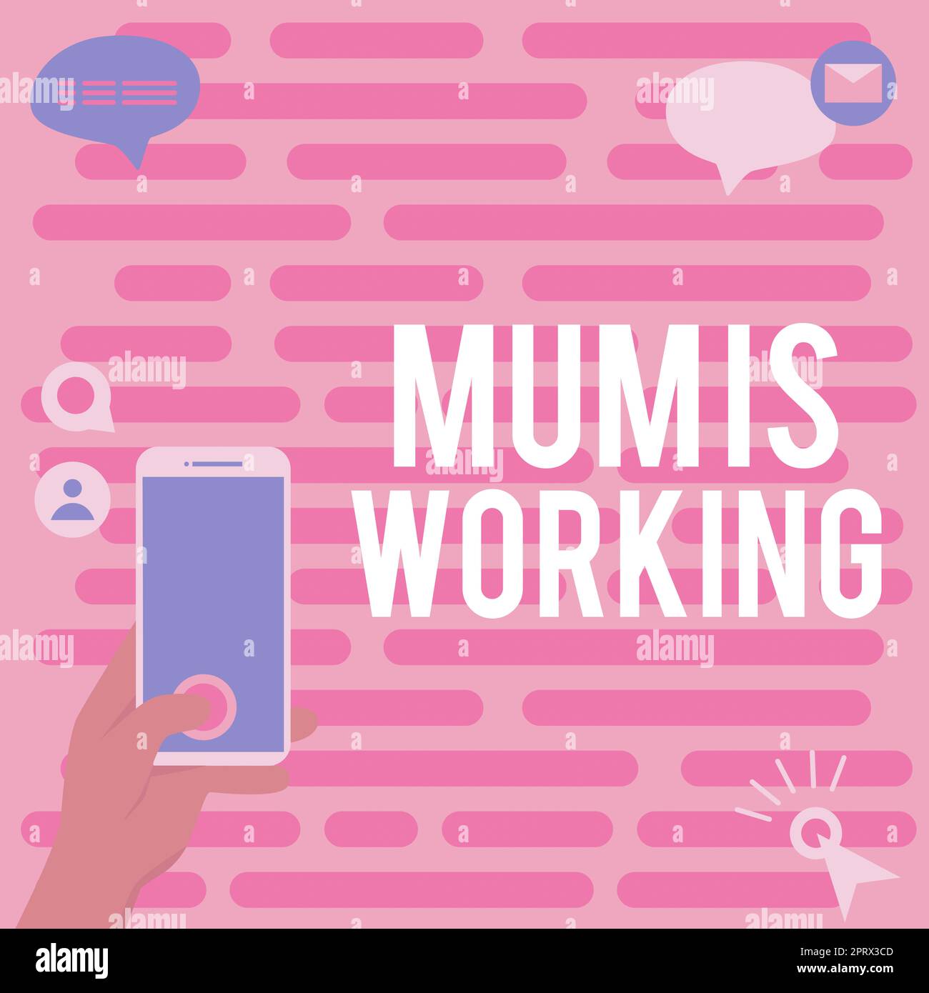 Handwriting text Mum Is WorkingFinancial Empowerment and professional ...