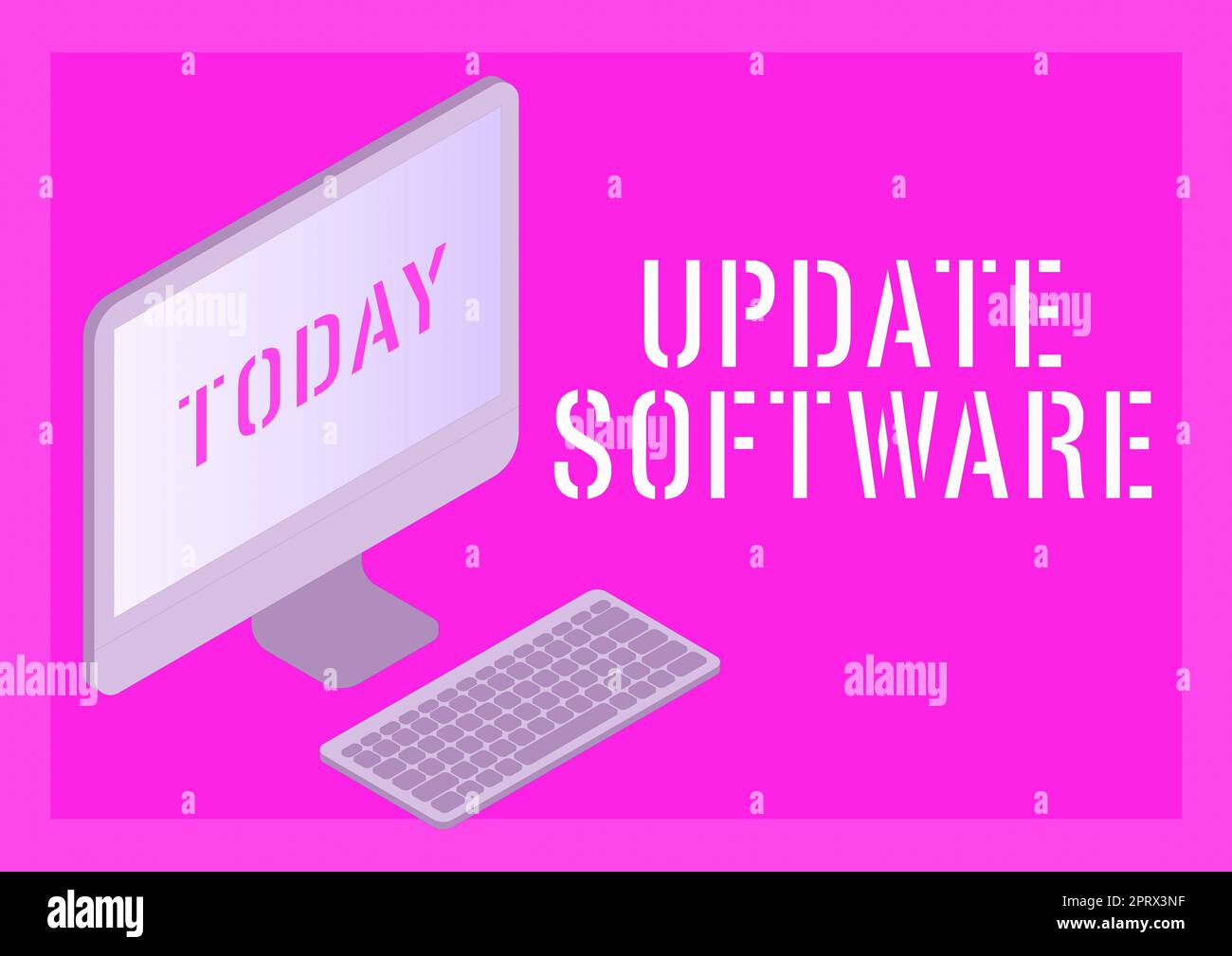 Text showing inspiration Update Softwarereplacing program with a newer ...