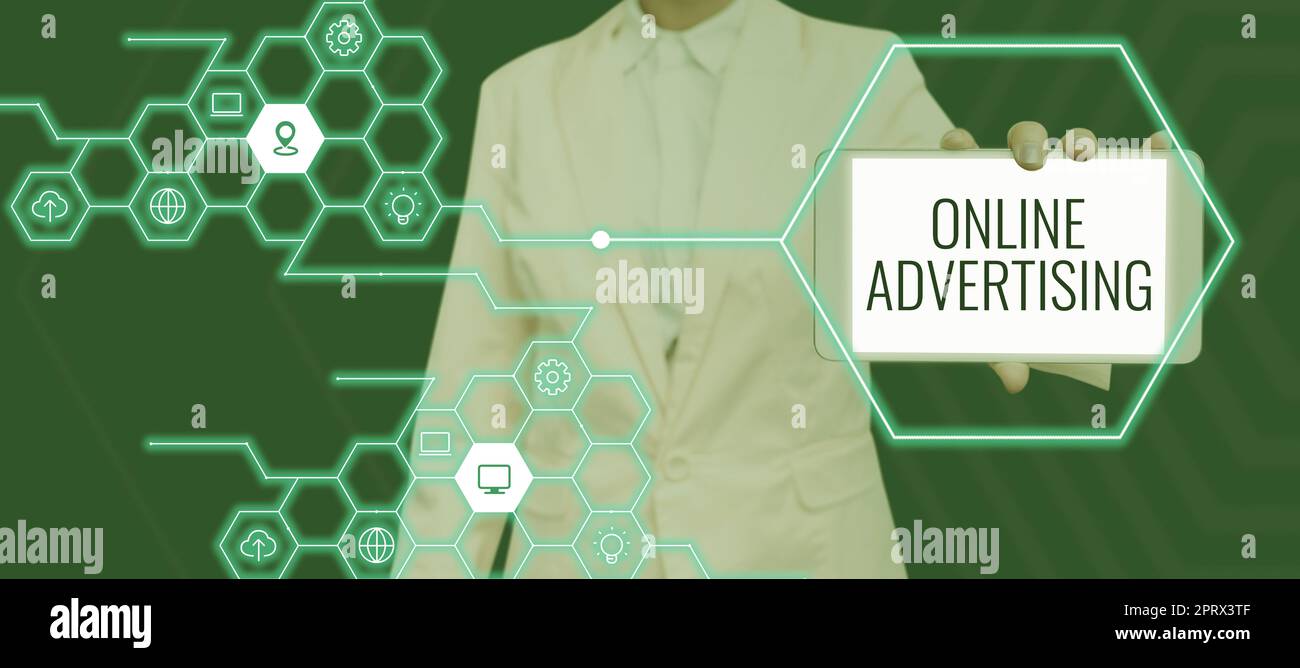 Handwriting text Online AdvertisingInternet Web Marketing to Promote ...