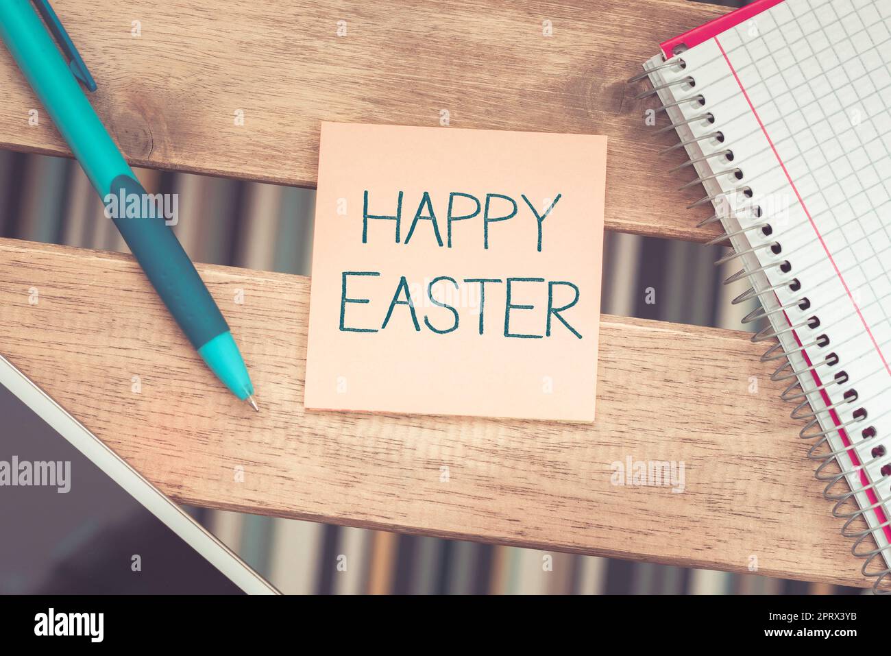 Writing displaying text Happy Easter. Concept meaning Christian feast ... Writing displaying text Happy Easter. Concept meaning Christian feast ...