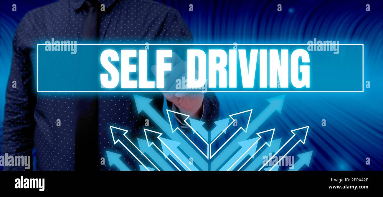 Inspiration Showing Sign Self Driving Business Showcase Autonomous Vehicle Ability To Navigate