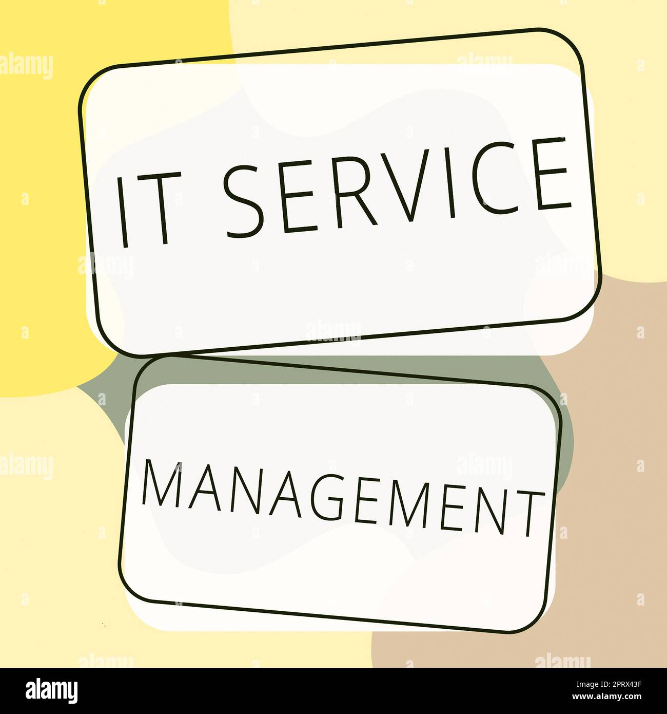 Conceptual display It Service Management, Business approach Activity ...