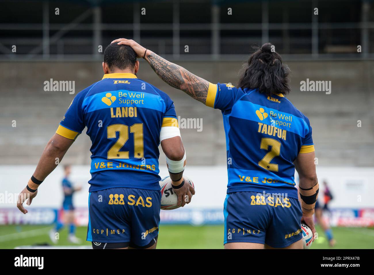 Wakefield, England - 16th April 2023 - Wakefield Trinity's Samisoni ...