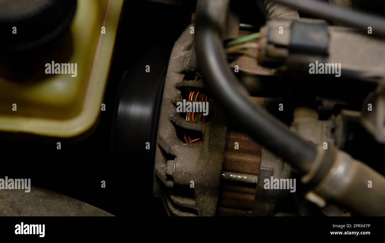 Engine belt hi-res stock photography and images - Alamy