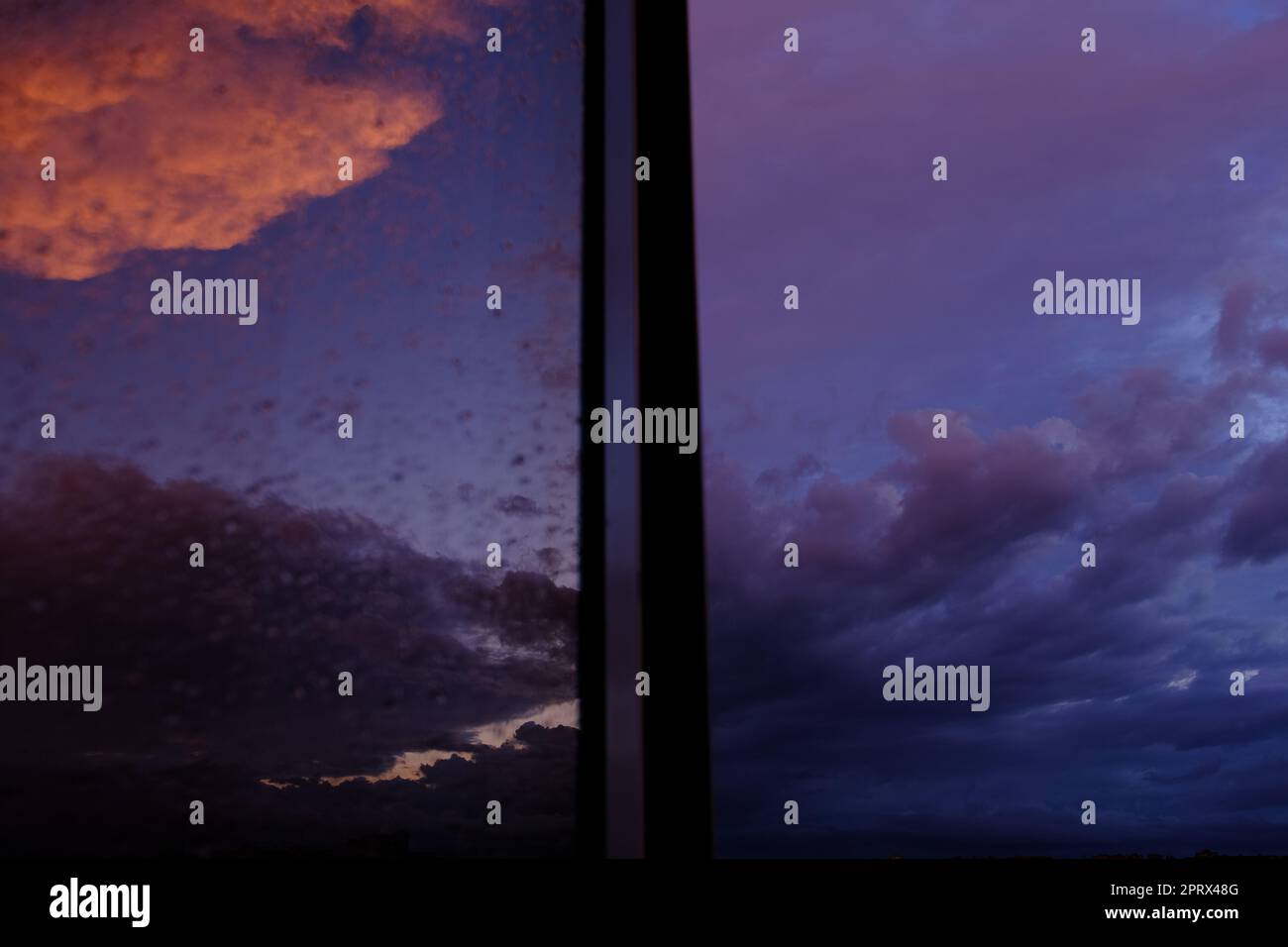 Sky pink cloud reflection clouds hi-res stock photography and images ...