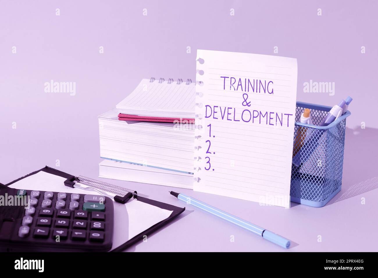 Text caption presenting Traininganddevelopment. Conceptual photo ...