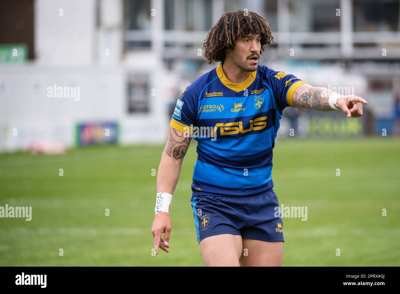 Wakefield, England - 16th April 2023 - Wakefield Trinity's Kevin ...
