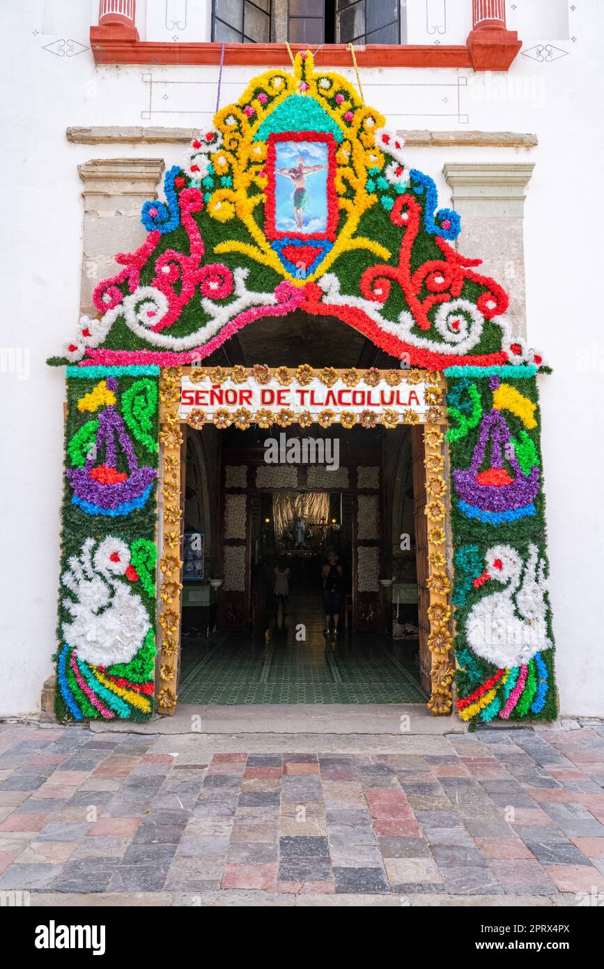 Decorated main portal of the 16th century Church of Our Lady of the ...