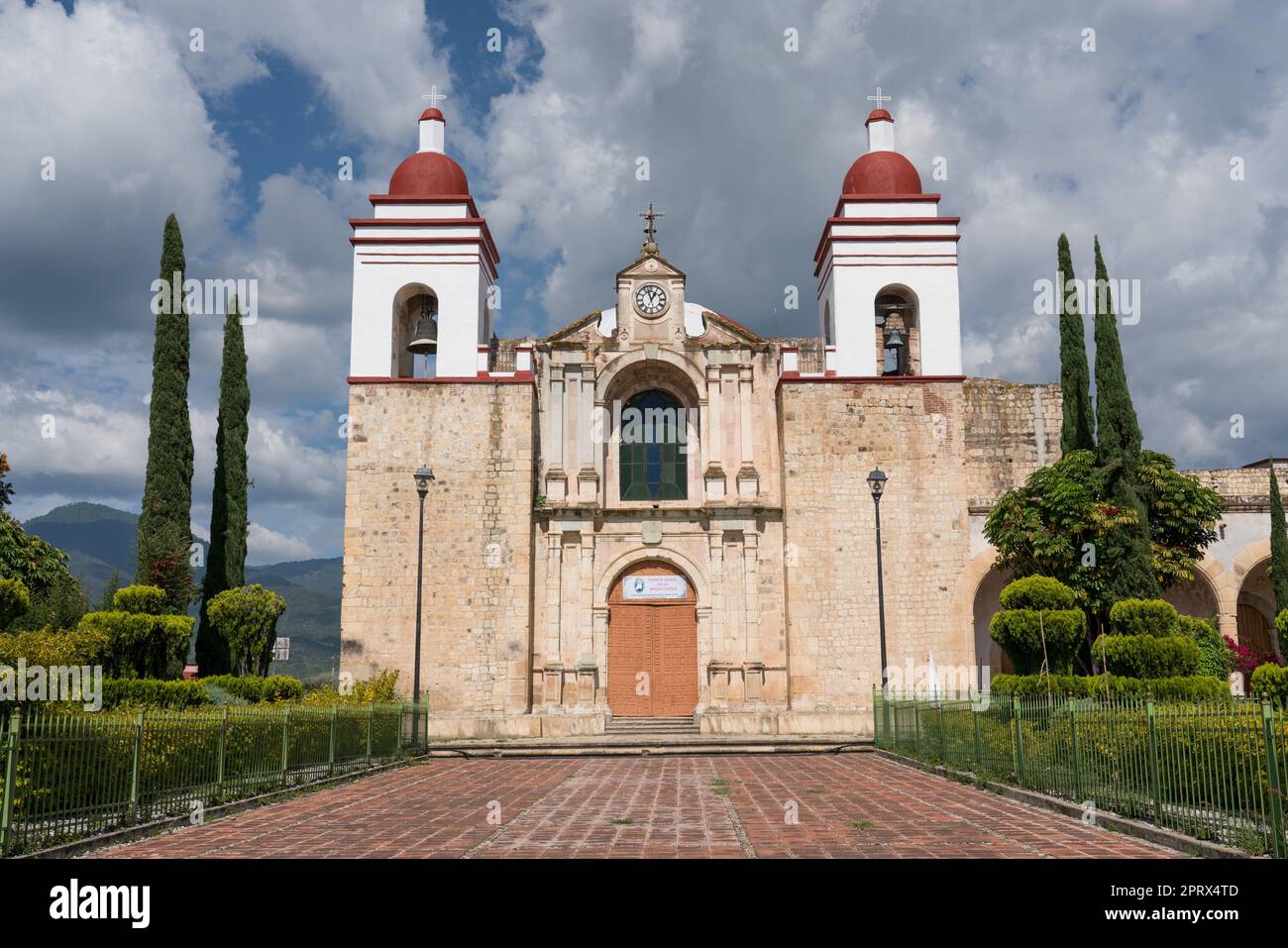 The 16th Century Church of Saint Peter and Saint Paul in Villa de Etla ...