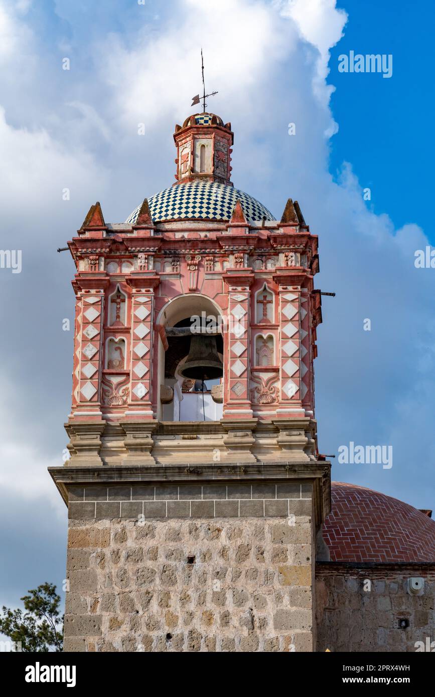 Bell tower of the 16th century Church of Our Lady of the Assumption in ...