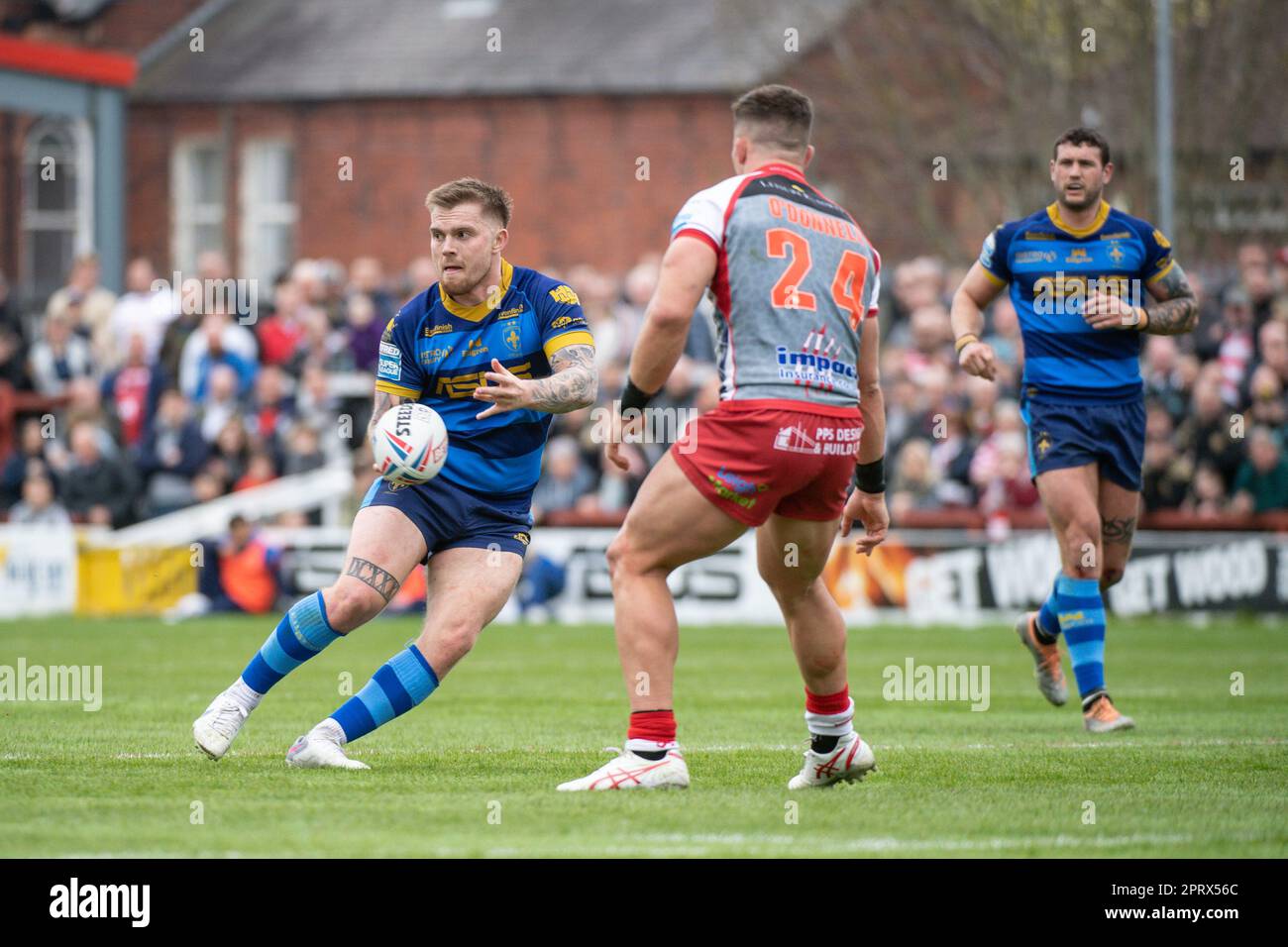 Wakefield, England - 16th April 2023 - Wakefield Trinity's Morgan Smith ...